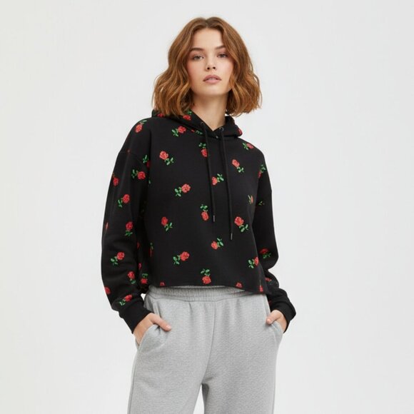 Forever 21 Cropped Hoodie